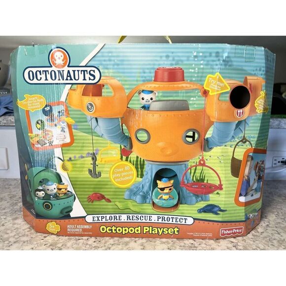 Fisher-Price | Toys | Fisherpriceoctonauts Octopod Playset With Kwazii ...